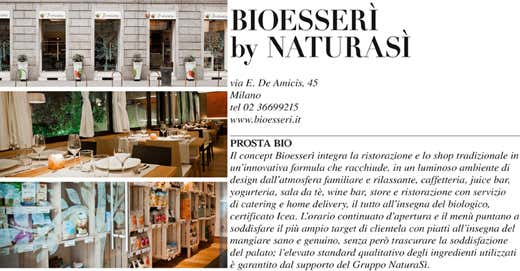 Premio Bravo Bio locale biofrendlyai 3 migliori ristoranti green d ...