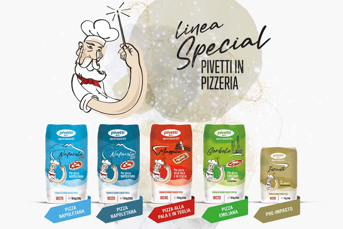 Molini Pivetti con Vincenzo Iannucci per la Linea Special, le farine per ogni tipologia di pizza ...