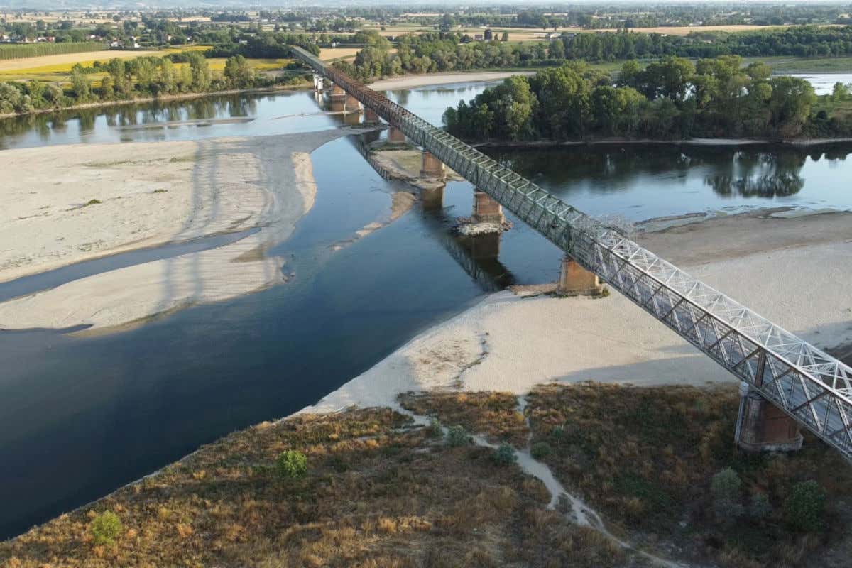 Pioggia e grandine sul nord Italia, ma il livello del Po si alza solo ...