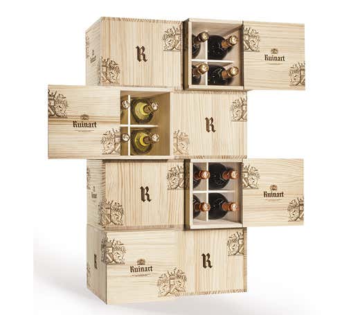 Ruinart presenta la nuova Caisse Cave Esclusiva, elegante e... 100% ...