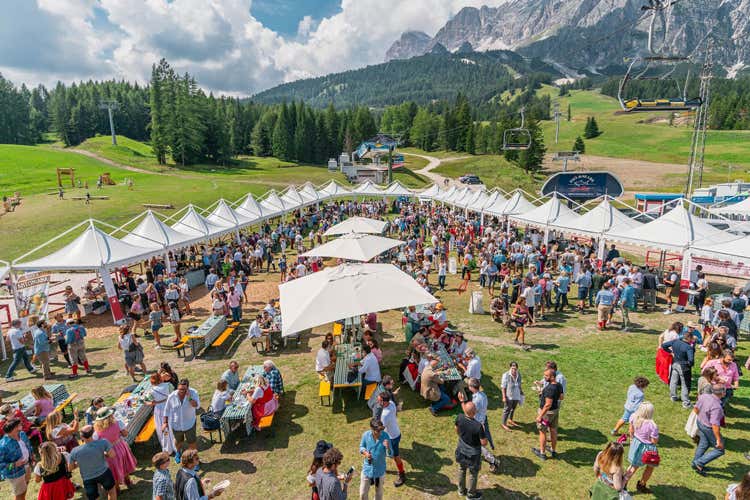 Cortina Summer Party 2019 Festa con la cucina di montagna - Italia a Tavola