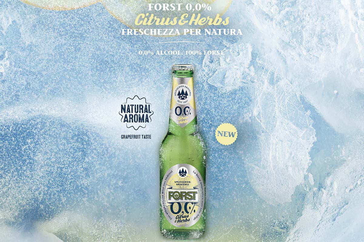 Forst lancia la nuova birra fresca per l'estate: senza alcol e zuccheri ...