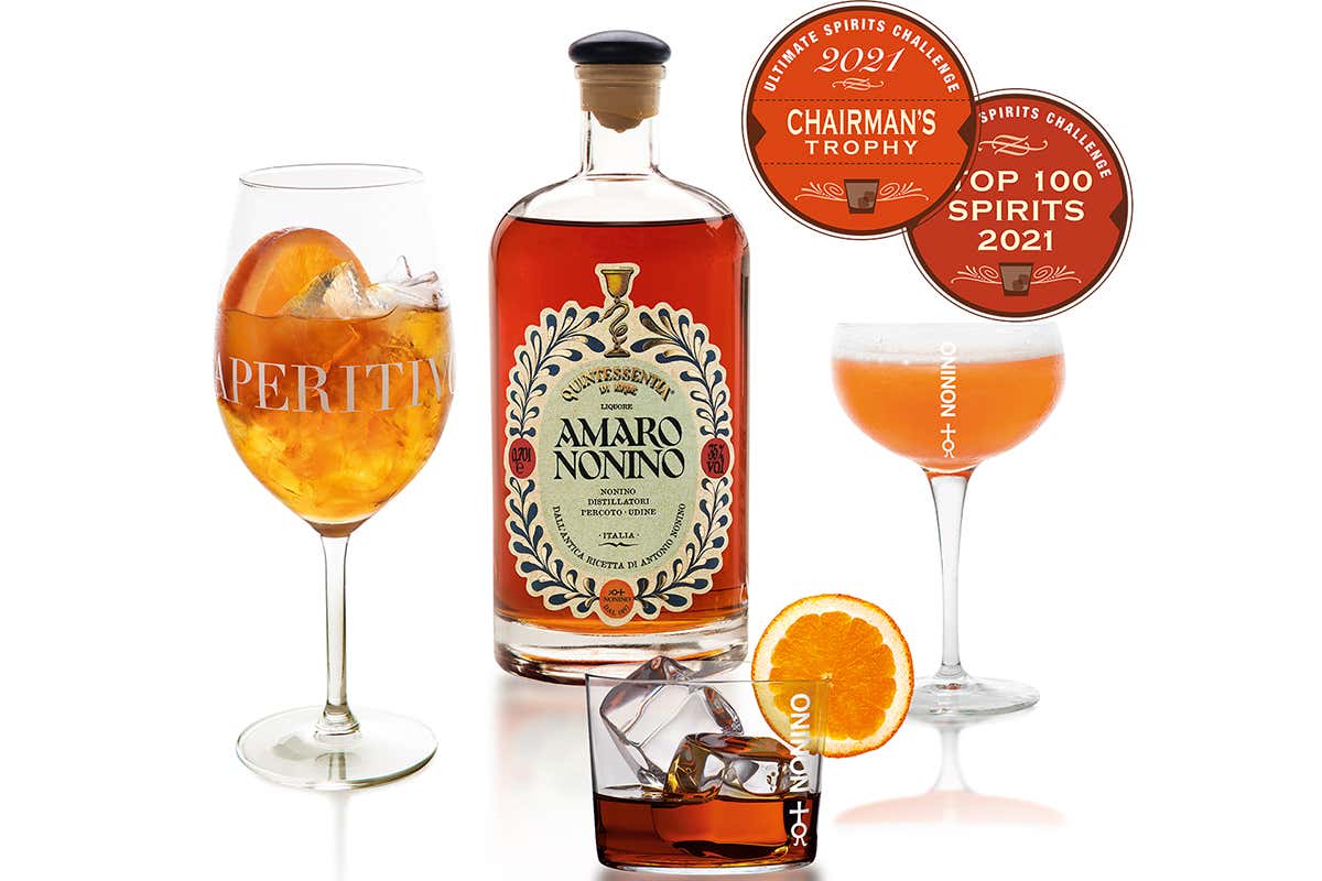 Amaro Nonino Quintessentia, primo assoluto alla Ultimate Spirit ...