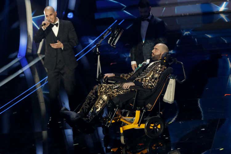 Paolo, lo chef rapper malato di Sla che ha commosso Sanremo - Italia a ...