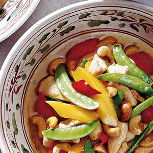 Pollo saltato con mango e anacardi - Italia a Tavola