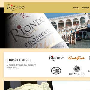 Cantine Riondo 2.0 Nuovo sito più bello e funzionale - Italia a Tavola