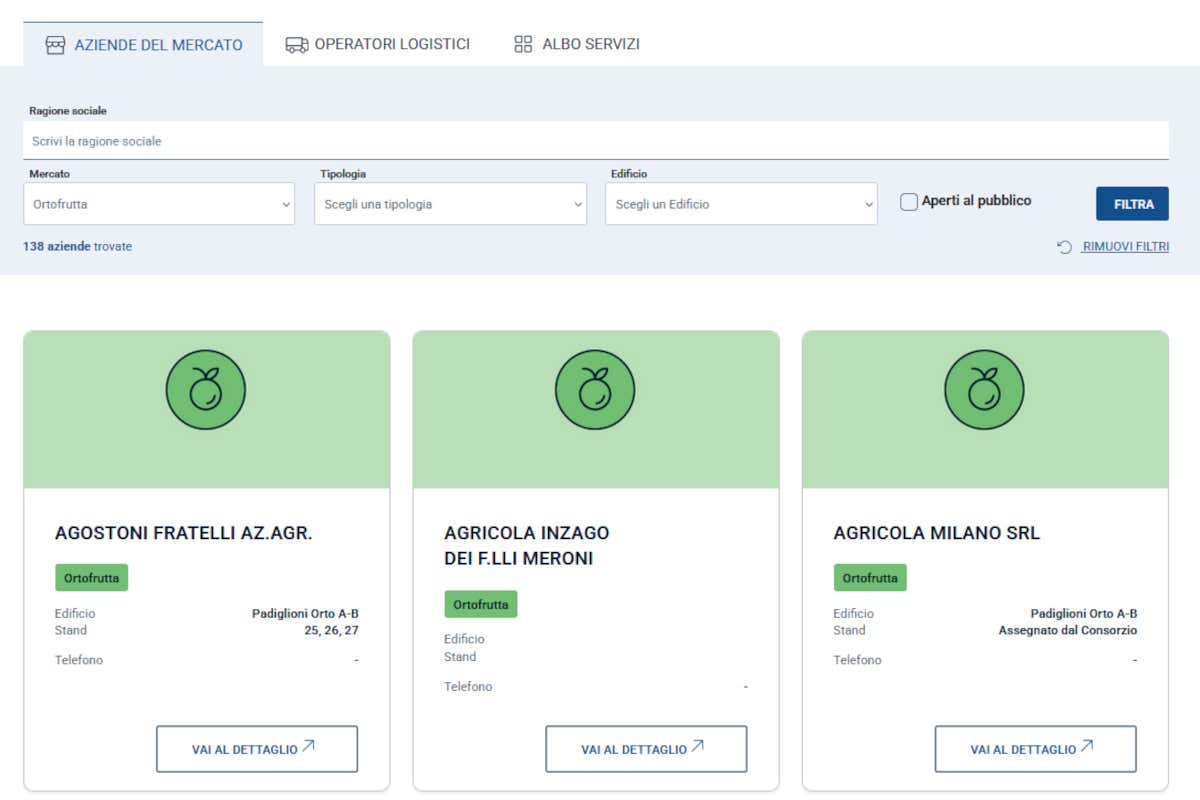 Nuovo sito web. Ecco come cambia l’esperienza al Mercato Alimentare di Milano - Italia a Tavola