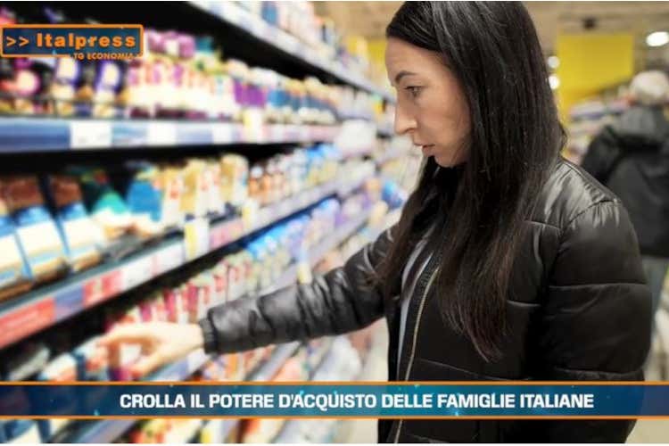 TG Economia: Crolla il potere d'acquisto delle famiglie italiane ...