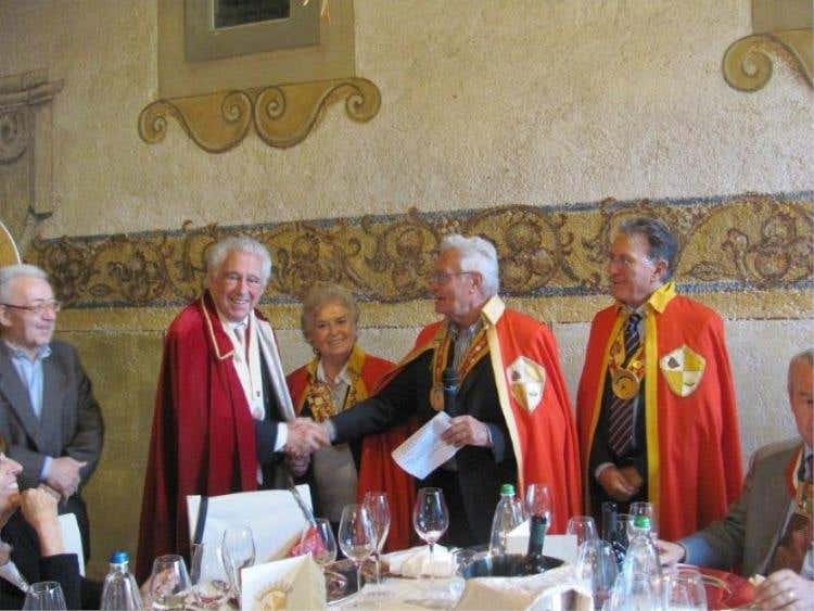 L'Ordine dei Cavalieri della Polenta “A tavola con amicizia” a Villa ...